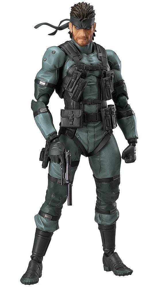 Metal Gear Solid 2 Sons Of Liberty Solid Snake: Mgs2 Ver.(Re-Run) Figma ...