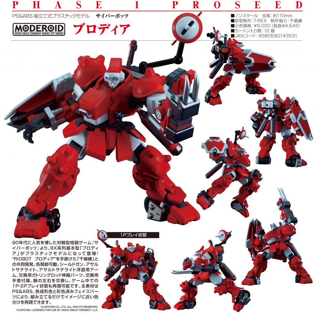 Moderoid Cyberbots: Full Metal Madness Blodia | Aus-Anime Collectables ...